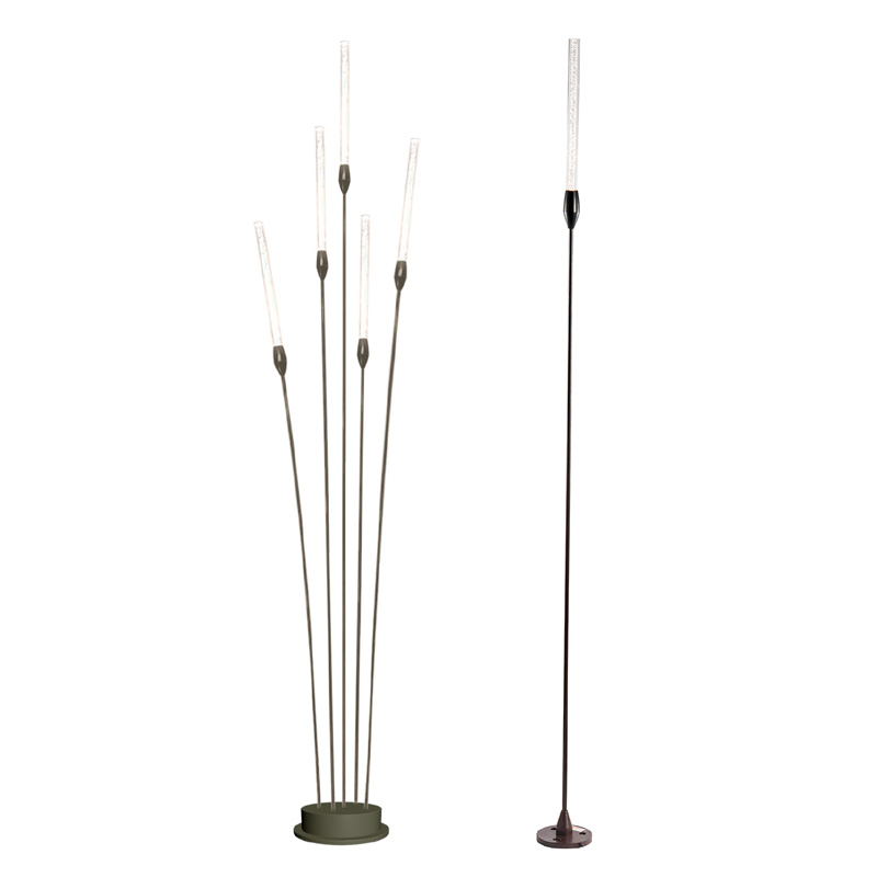 Industrial Reed Shaped Courtyard Stake Light Acrylic Decorative LED ...